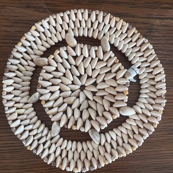 Accents | Handmade Circular Cowrie Shell Placemat Made In Philippines ...